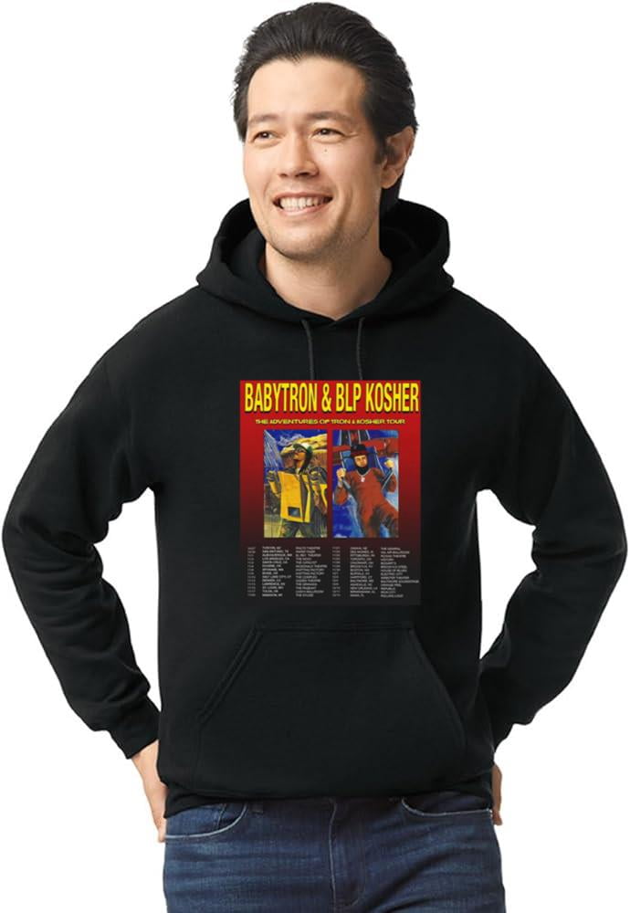 Babytron Blp Kosher Tron Kosher Tour Hoodie Rap Duo, for men & women ...