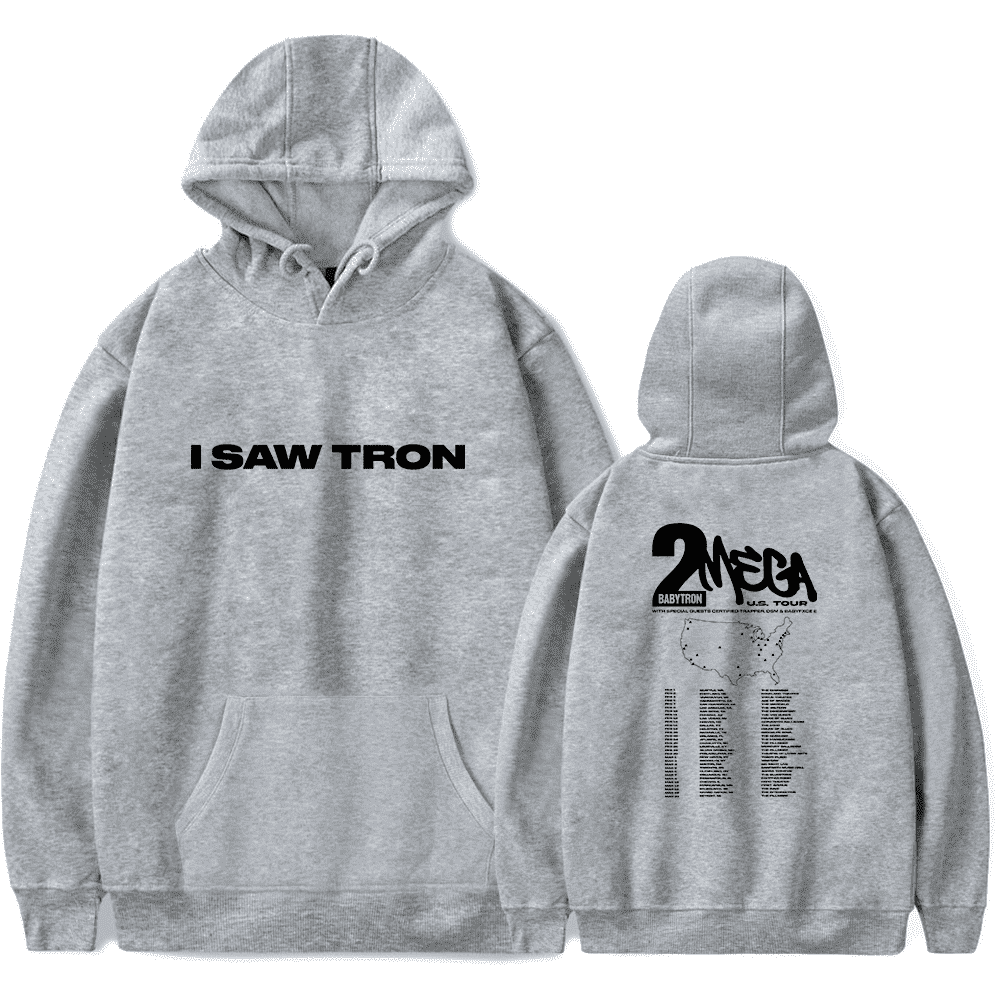Babytron Hoodie Merch 2 MEGA Tour for Men and Women Pullovers Casual ...