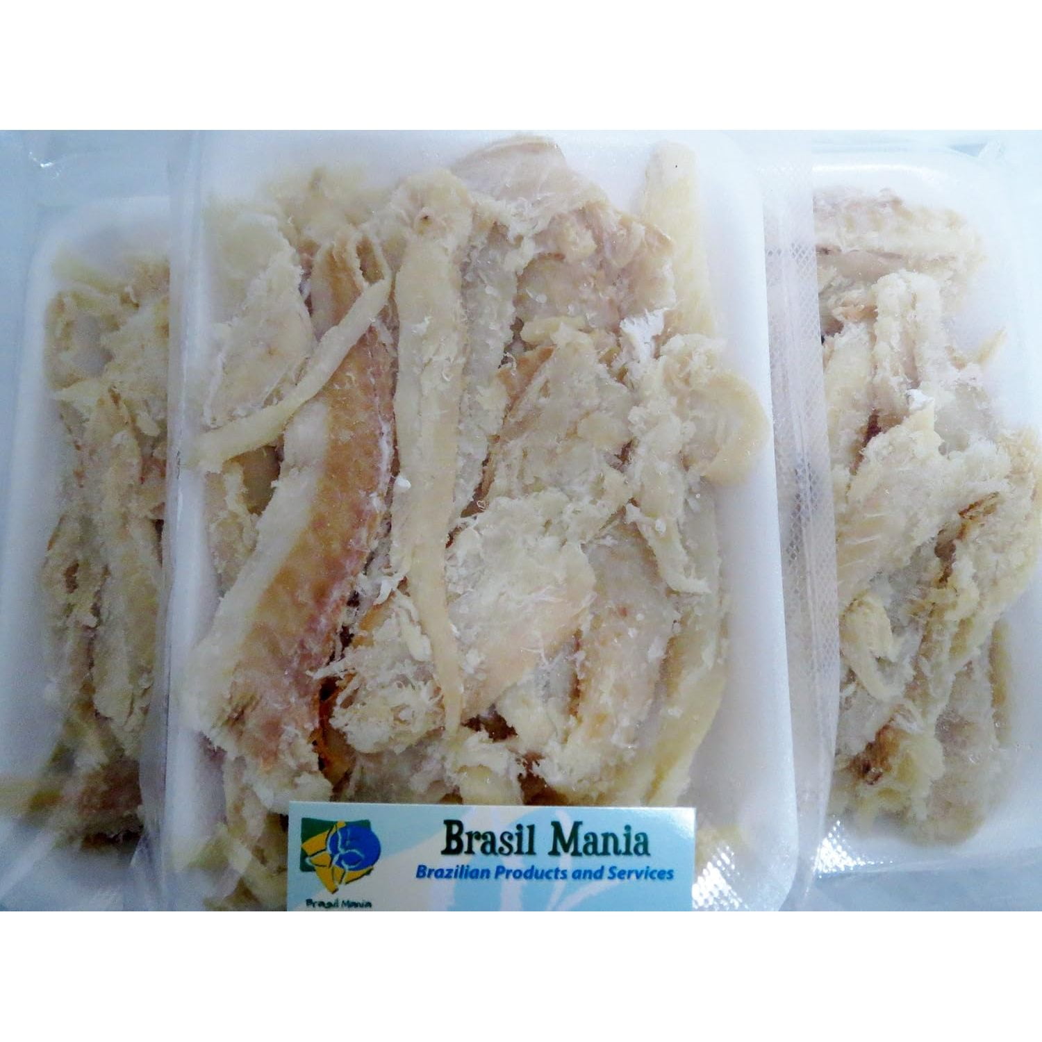 Bacalhau Bacalao Dry Salted Cod Pieces, No Bone No Skin 3 PACK ...