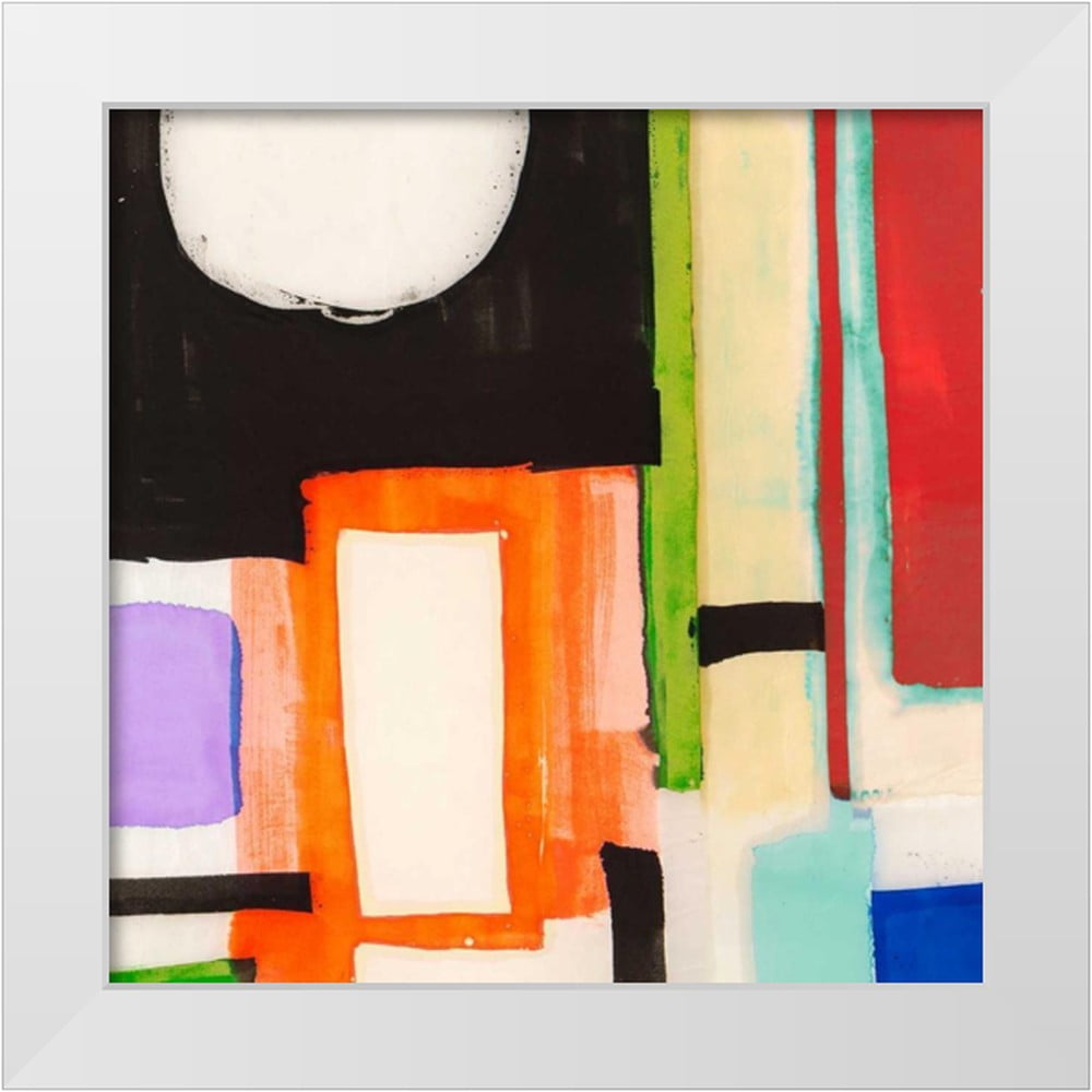 Bacci, Leonardo 12x12 White Modern Wood Framed Museum Art Print Titled ...