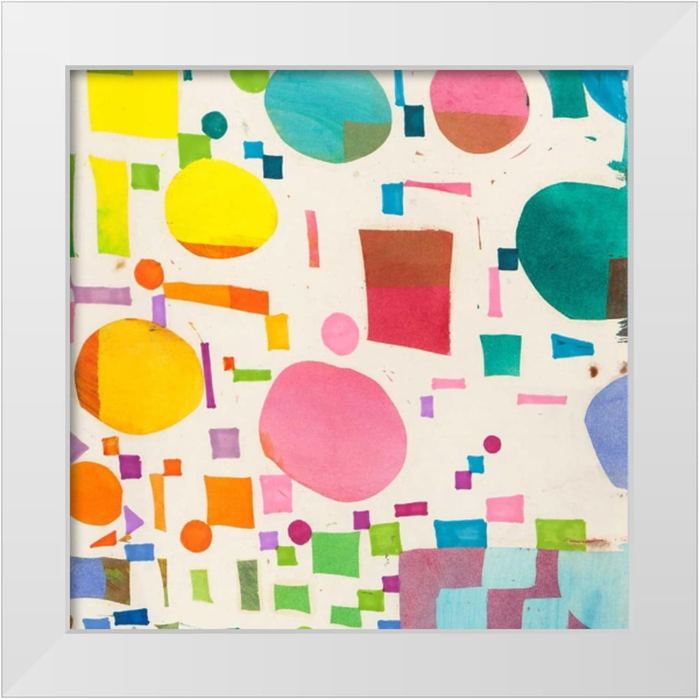 Bacci, Leonardo 15x15 White Modern Wood Framed Museum Art Print Titled ...