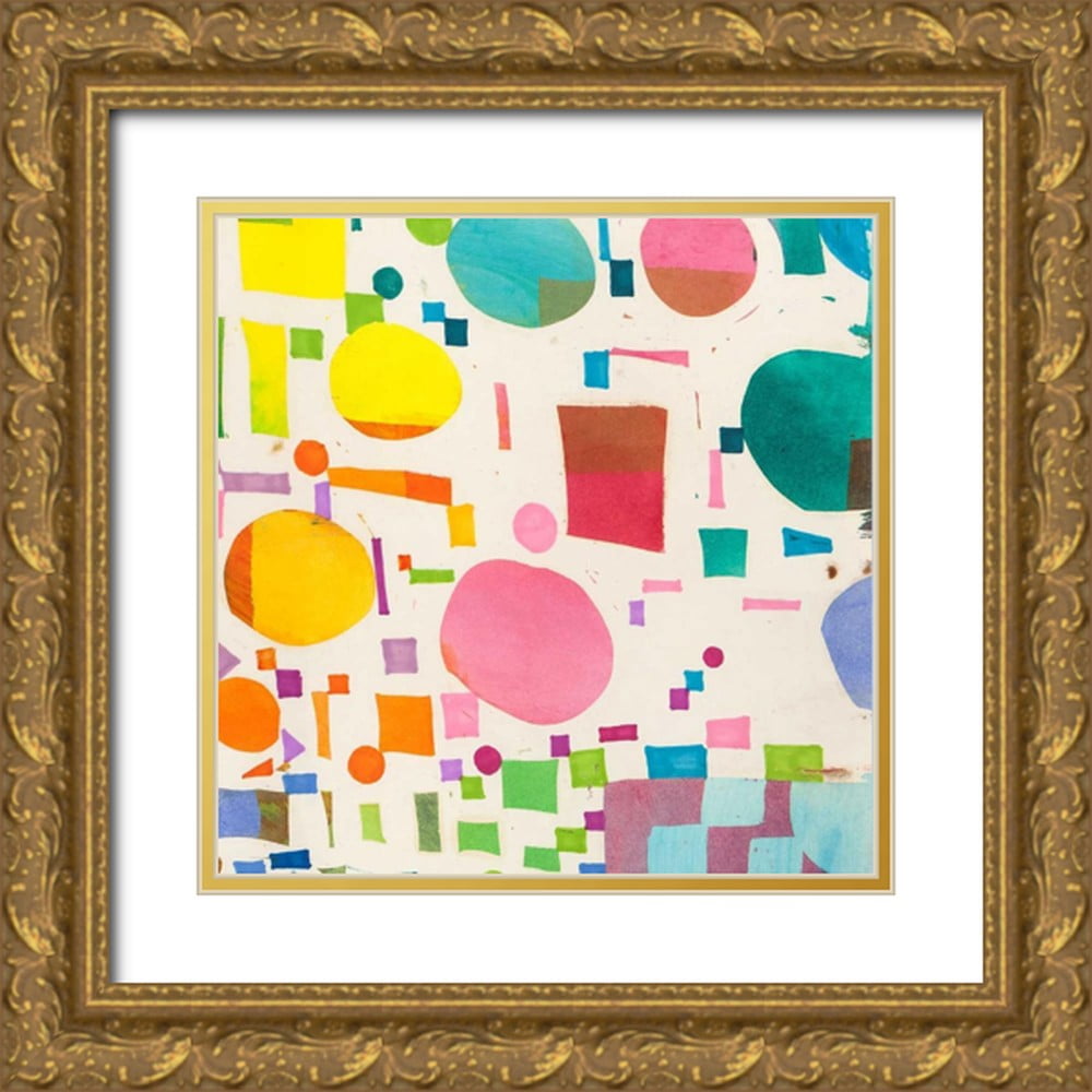 Bacci, Leonardo 20x20 Gold Ornate Wood Framed with Double Matting ...