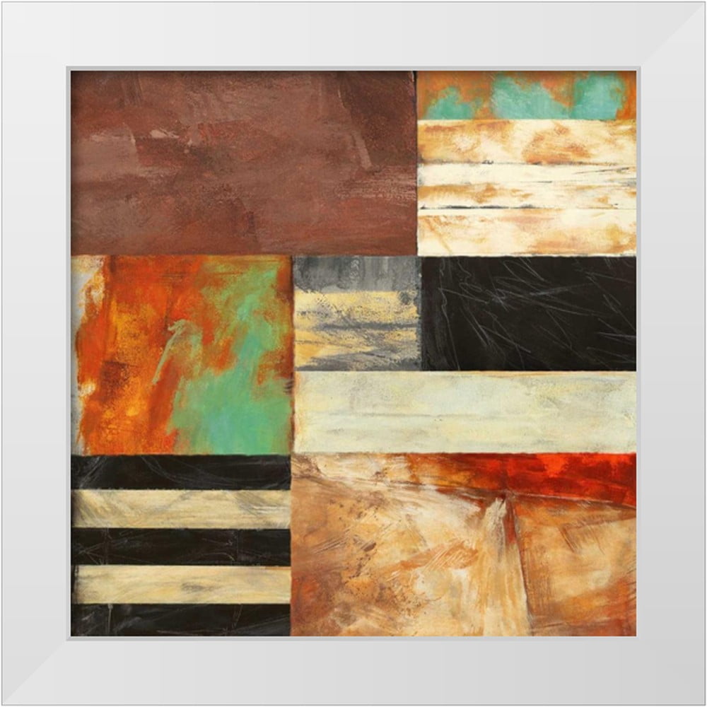 Bacci, Leonardo 20x20 White Modern Wood Framed Museum Art Print Titled ...