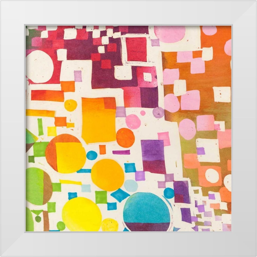 Bacci, Leonardo 20x20 White Modern Wood Framed Museum Art Print Titled ...