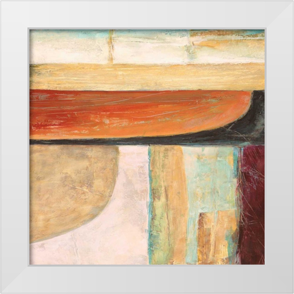 Bacci, Leonardo 20x20 White Modern Wood Framed Museum Art Print Titled ...