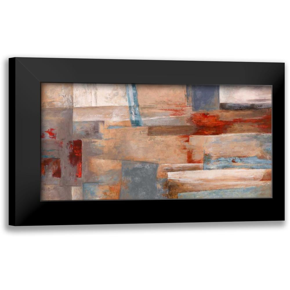 Bacci, Leonardo 24x14 Black Modern Framed Museum Art Print Titled - Sogni e onde - Walmart.com