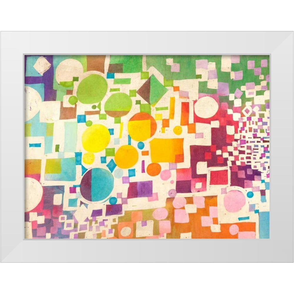 Bacci, Leonardo 24x19 White Modern Wood Framed Museum Art Print Titled ...