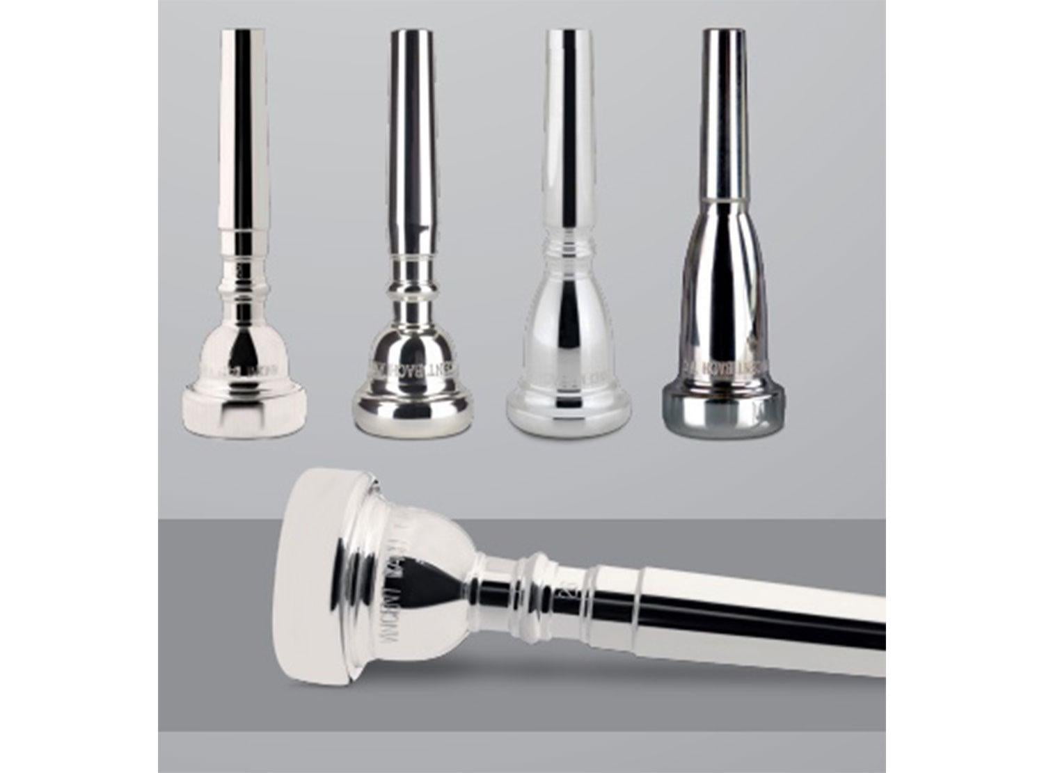Bach Commercial Series Shallow Cup Trumpet Mouthpiece in Silver 5S ...