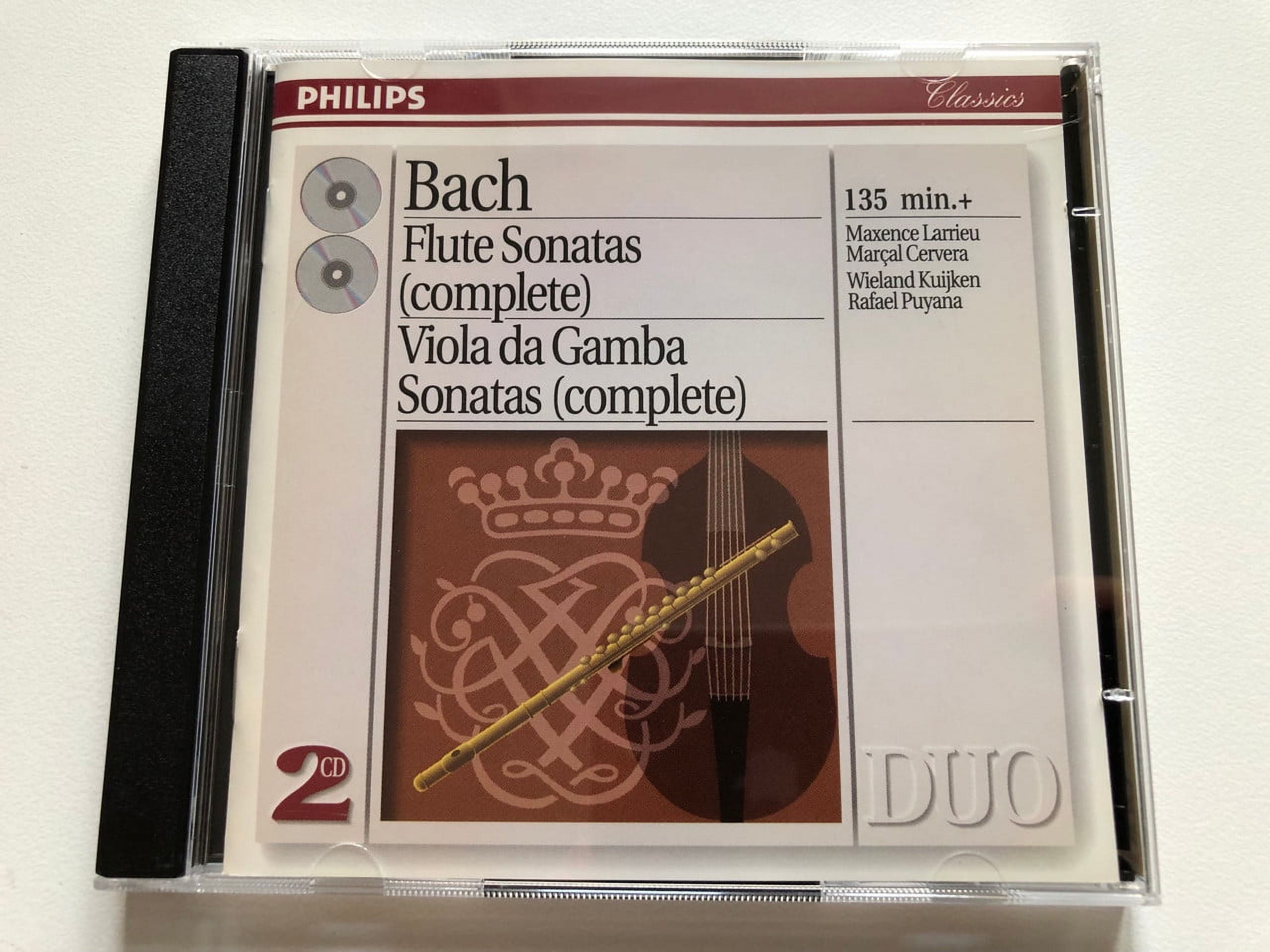 Bach - Flute Sonatas (Complete); Viola Da Gamba Sonatas (Complete ...