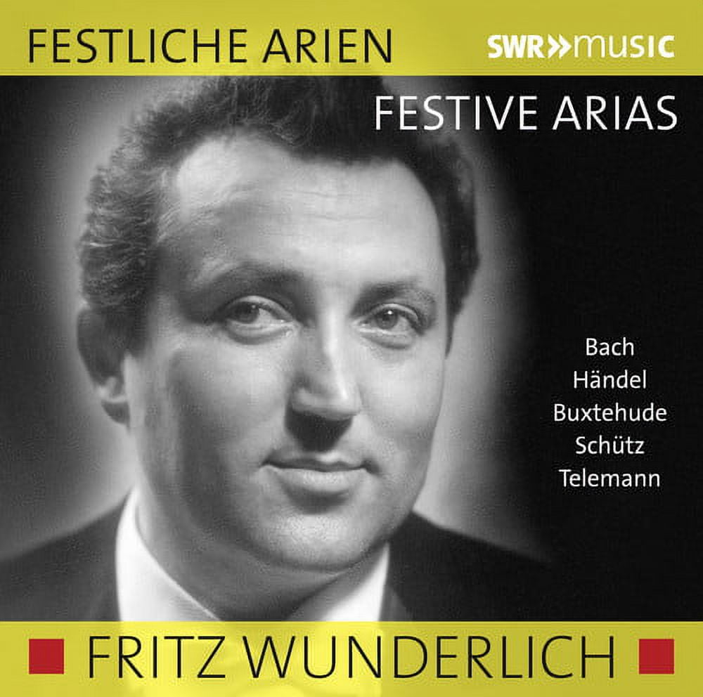 Bach,J.S. / Wunderlich - Festive Arias - Music & Performance - CD ...