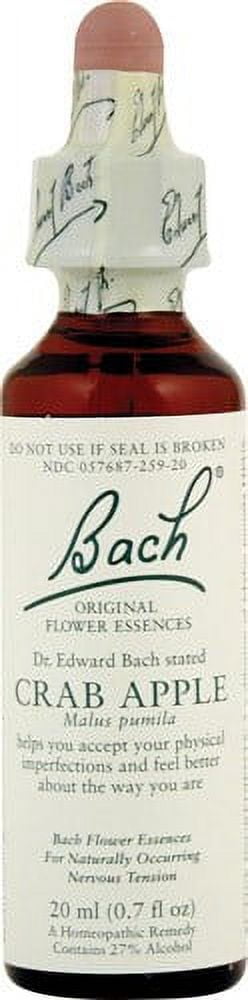 Bach Original Flower Remedies Drops, Crab Apple, 0.7 Fl Oz - Walmart.com
