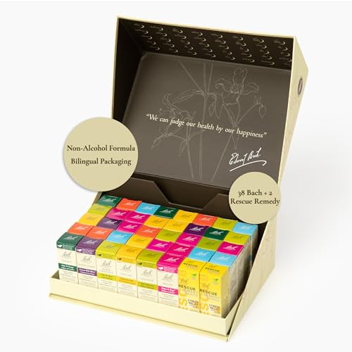 Bach Original Flower Remedies, Full Set (Non-Alcohol Formula) - 38 Bach ...