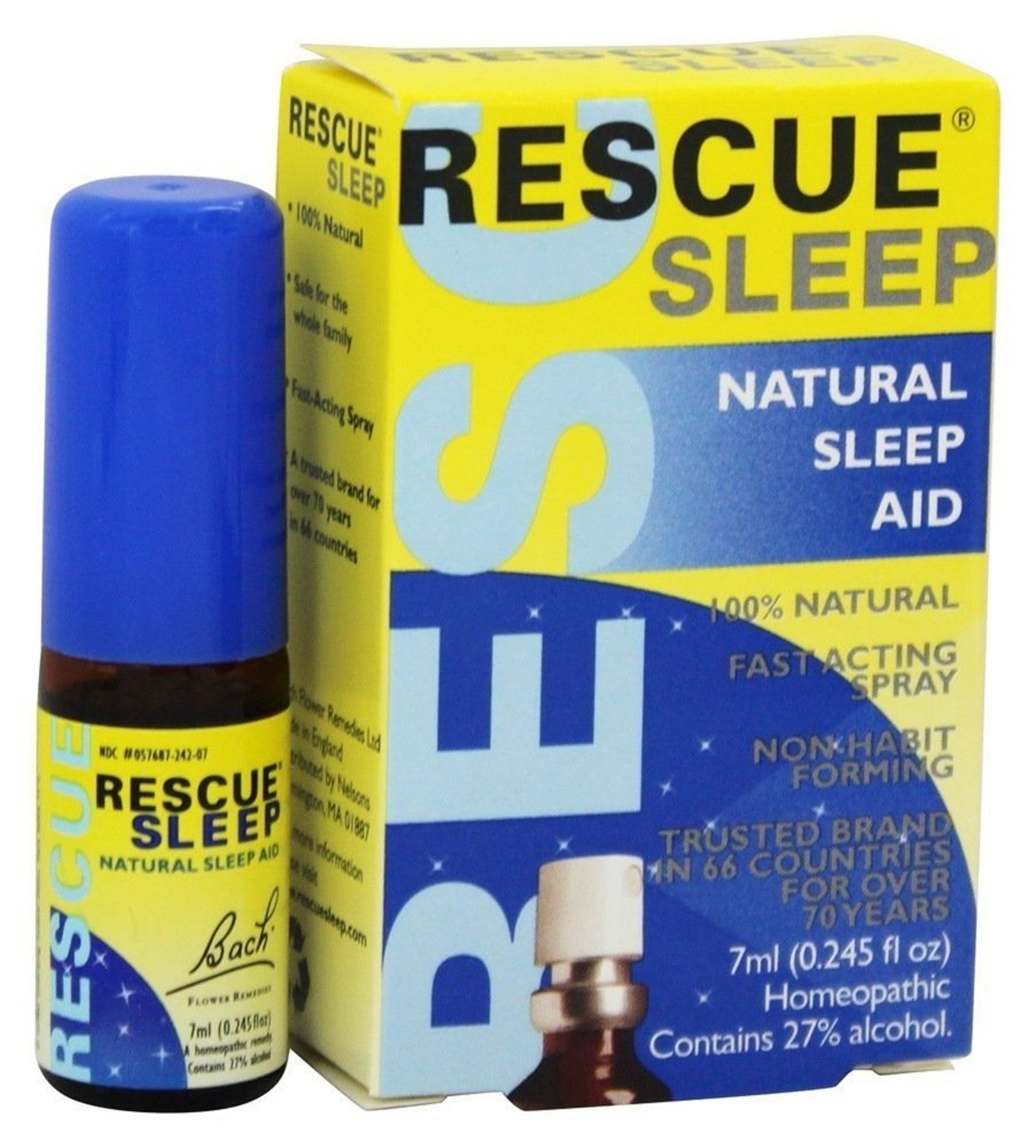 Bach Rescue Remedy Sleep, 7 ml - 6 Pack - Walmart.com