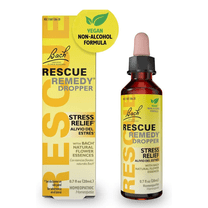 Rescue Bach RESCUE Remedy Dropper, 10 mL, Homeopathic Formula, Plant ...