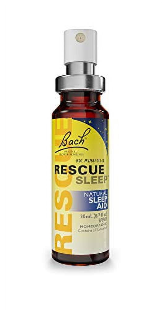 Bach RESCUE SLEEP Spray 20mL, Natural Sleep & Stress Relief Aid ...