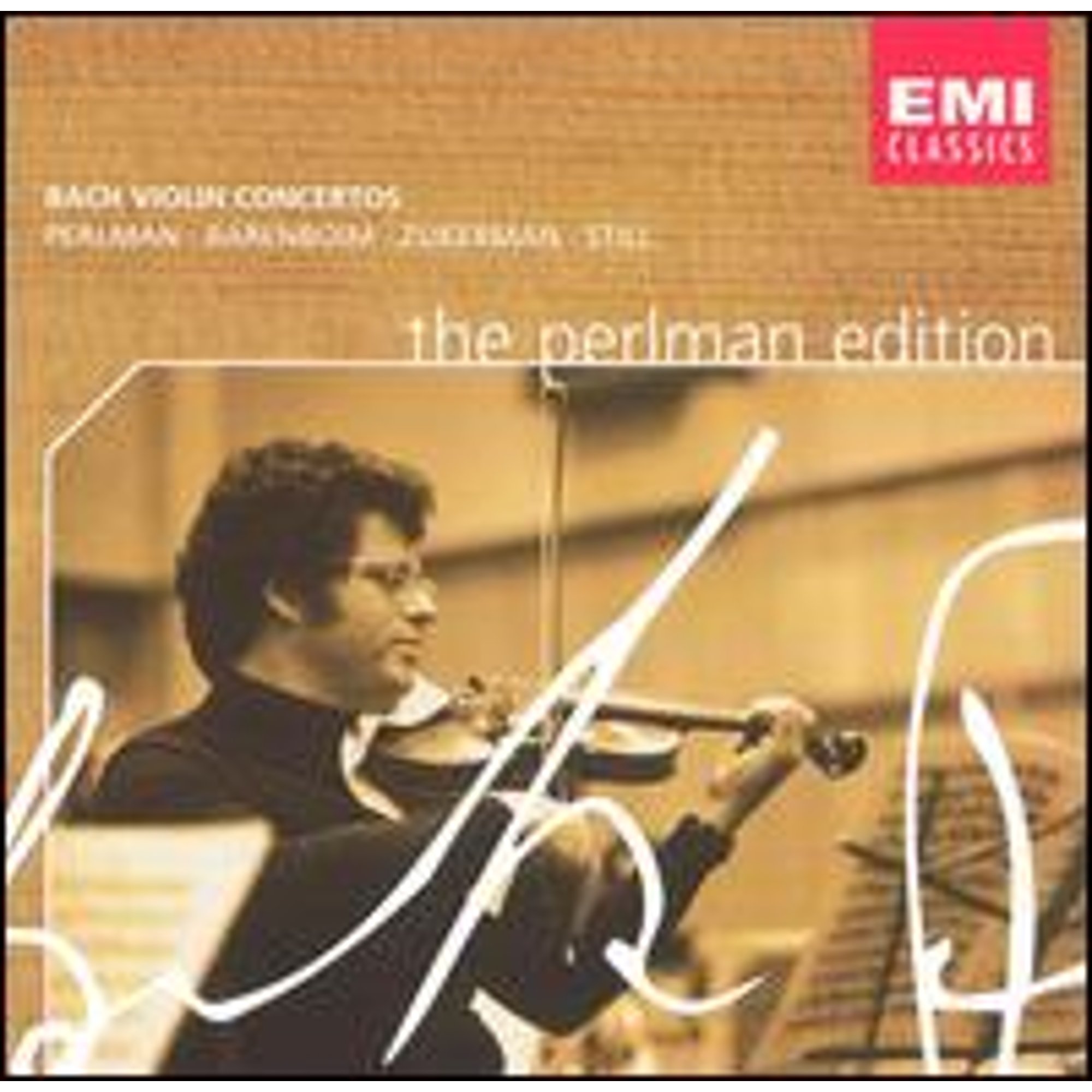 Bach: Violin Concertos - The Perlman Edition (CD) by English Chamber Orchestra (chamber ensemble ...