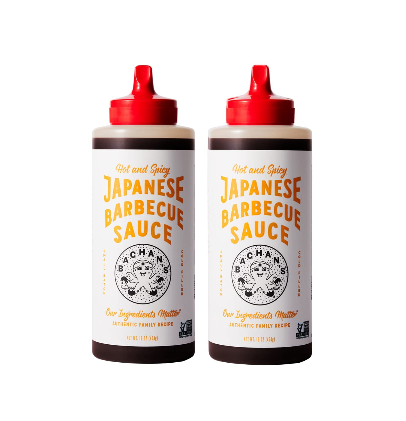 Bachan's Hot and Spicy Japanese Barbecue Sauce, Sweet Umami Tare, 2 ...
