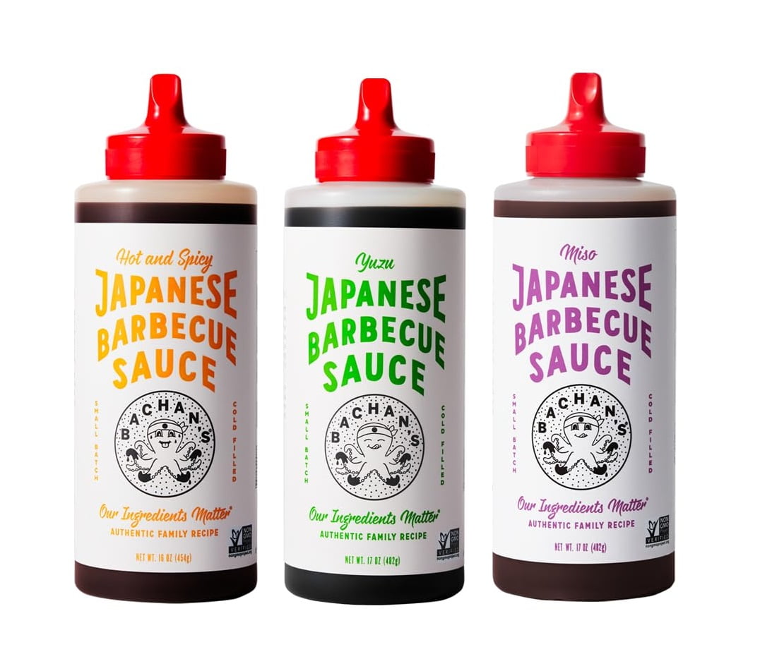 Bachans BBQ Sauces for Breakroom Meal Flavor Enhancement - Walmart ...