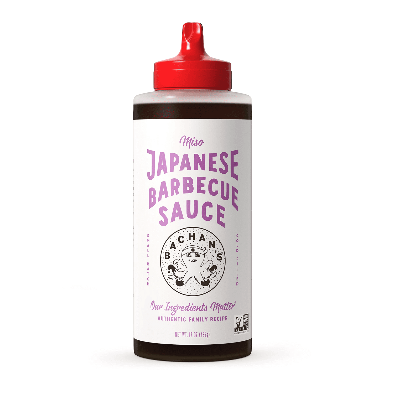 Bachan's Miso Japanese BBQ Sauce, 17 oz Bottle - Walmart.com