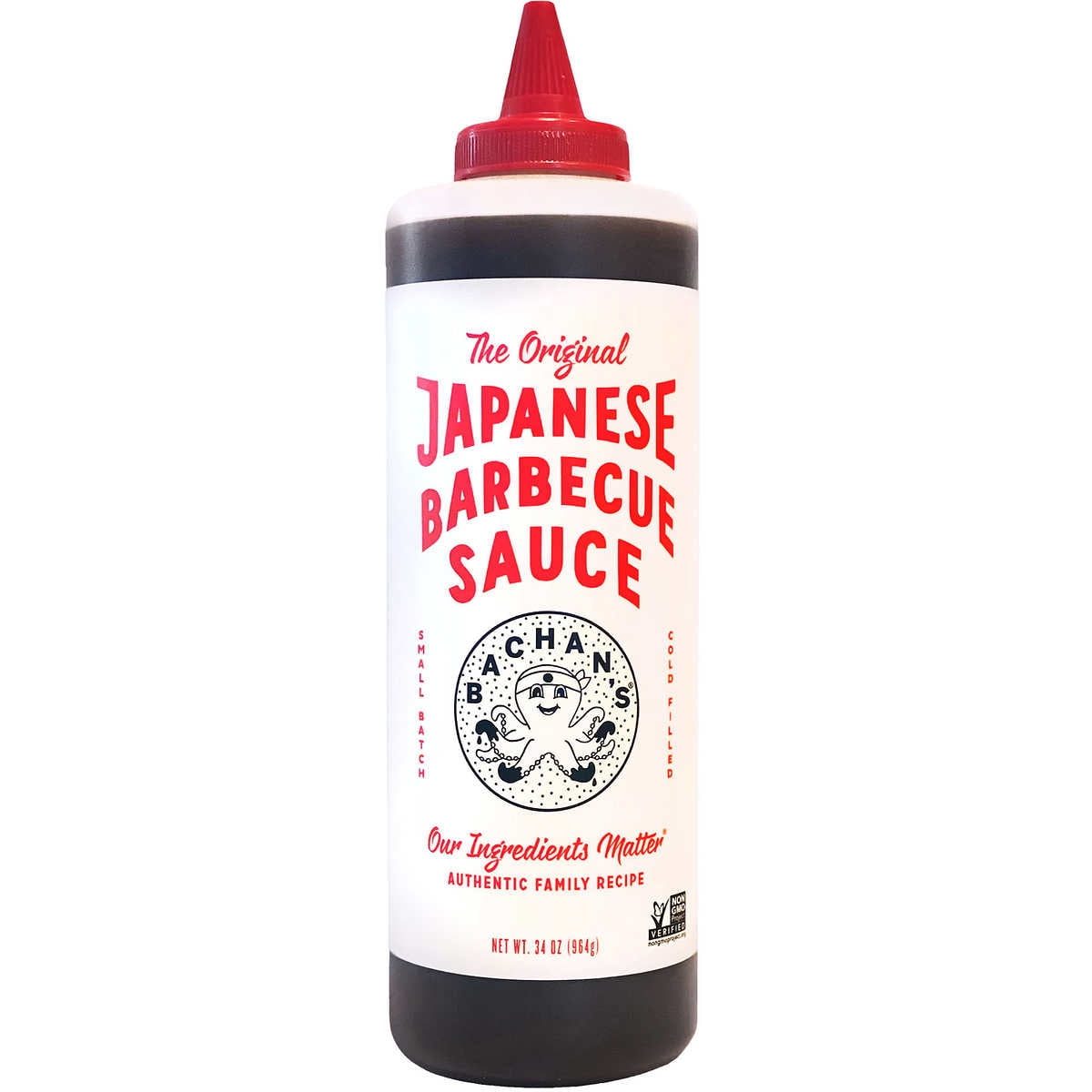 Bachan's Japanese Barbecue Sauce, 34 Ounce - Walmart.com