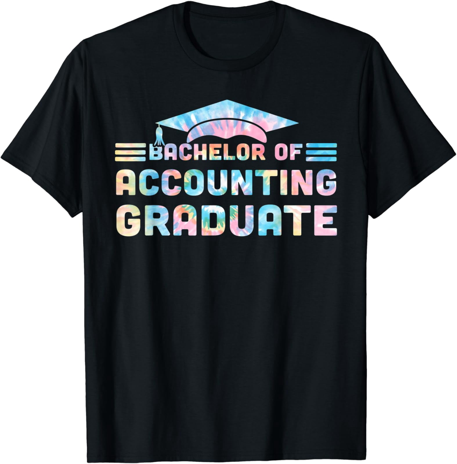 Bachelor Of Accounting B.Acc. University Senior Grad T-Shirt All Size S ...