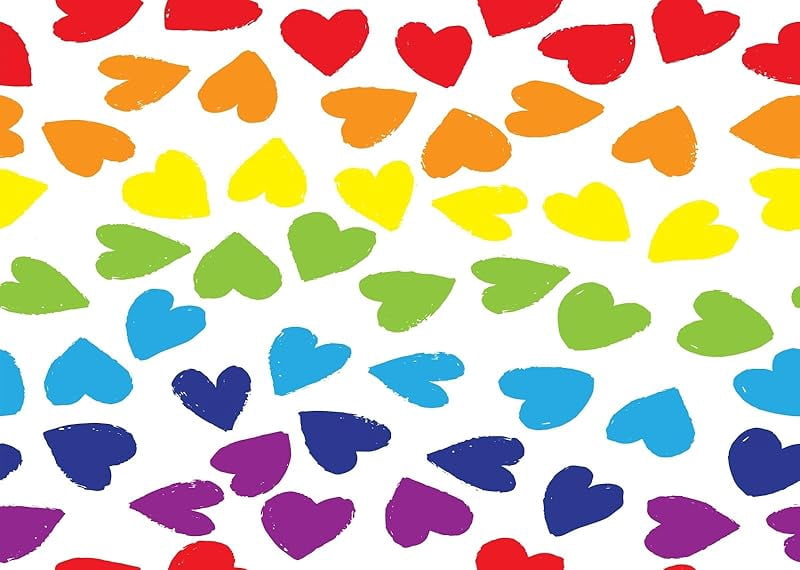 Bachelor Party Backdrop White Hearts Sweetheart XOXO Love on Pink ...