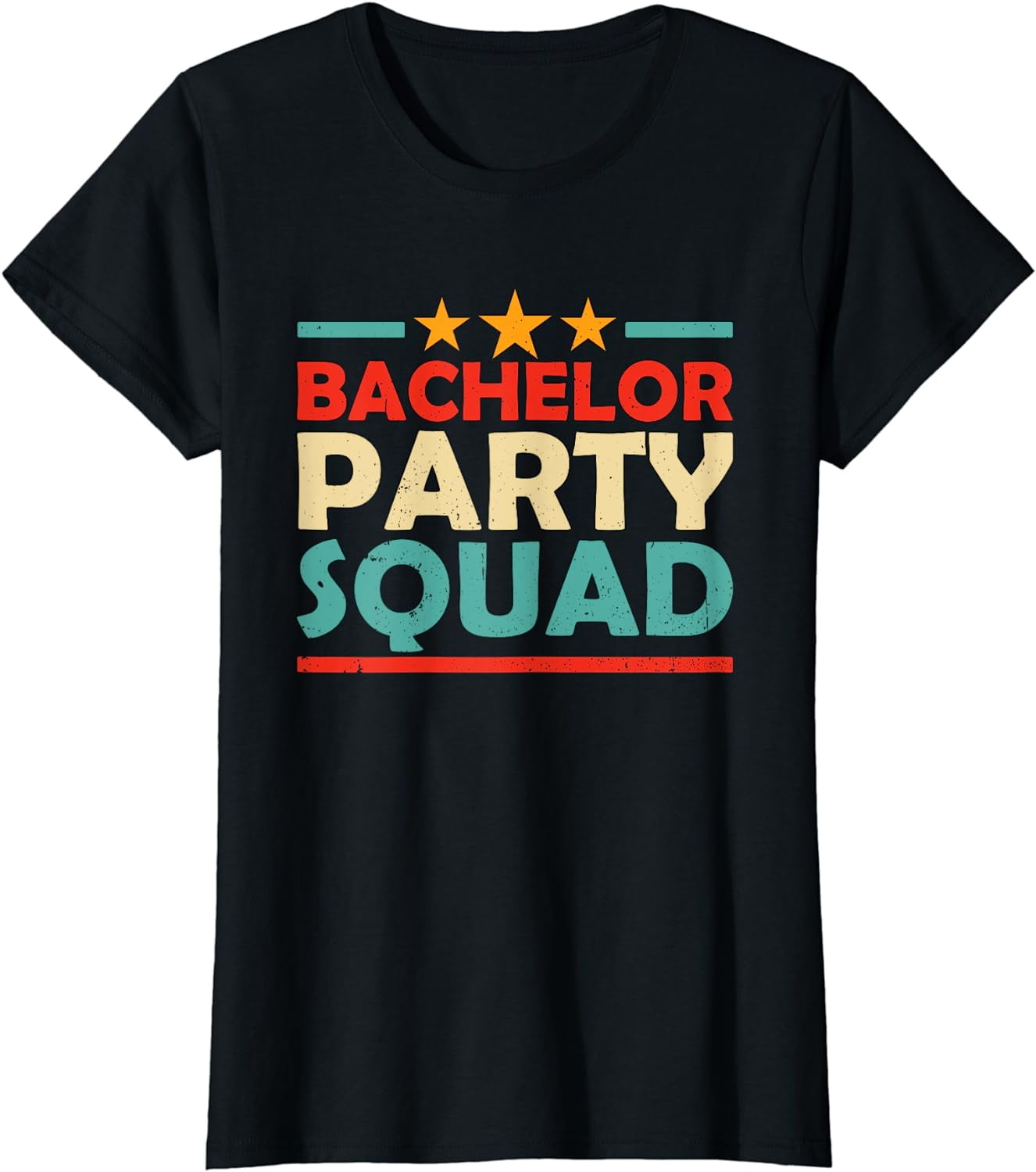 Bachelor Party Squad Team Bride Groom T-Shirt - Walmart.com