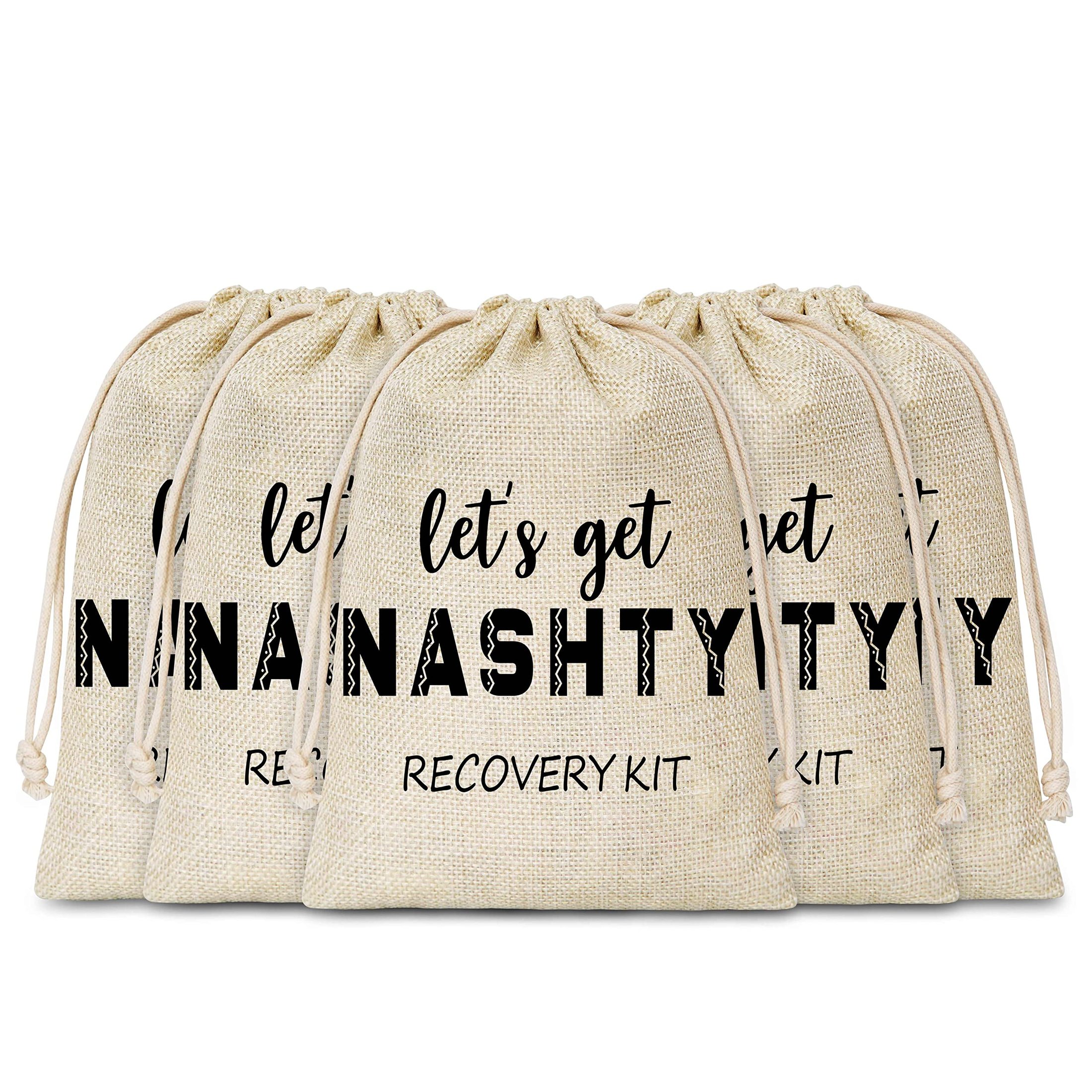 Bachelorette Bash Essentials Kit, Fun Party Favor Pouches, Hangover ...