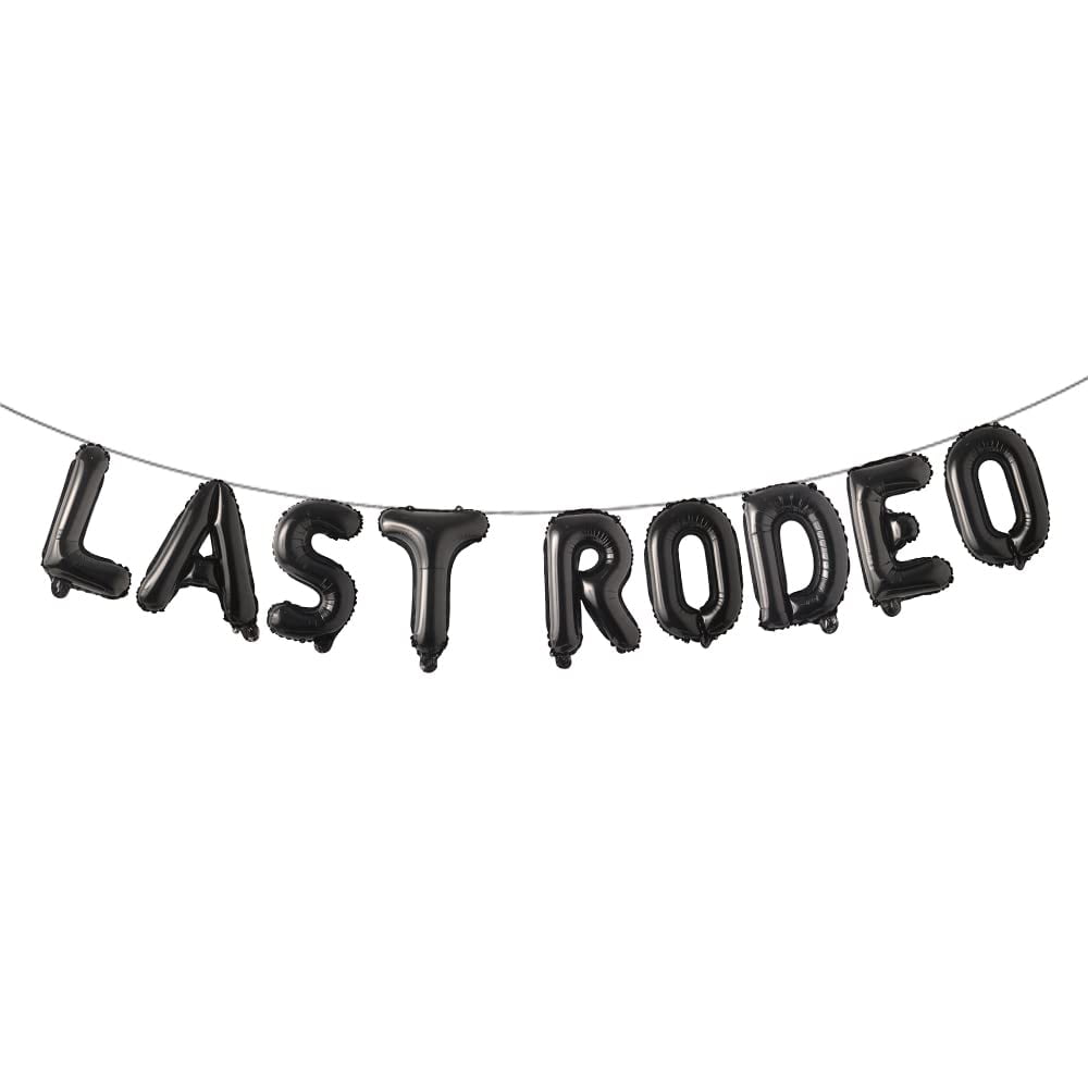 Bachelorette Party Decorations Western Theme Last Rodeo Bachelorette ...