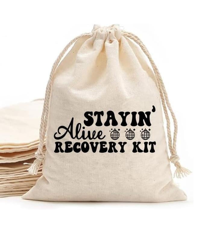 Bachelorette Party Favor Bags, Wedding Survival Recovery Kit Bags ...