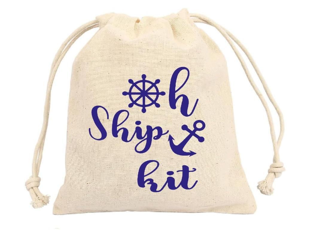 Bachelorette Party Favor Bags, Wedding Survival Recovery Kit, Drawstring Hangover Kit 10 x 12 cm ...