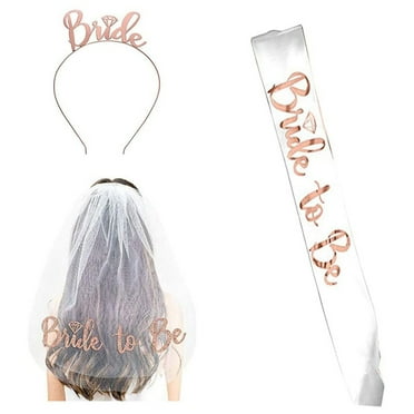 White Obsessed Sash for Women, Bachelorette Parties - Walmart.com