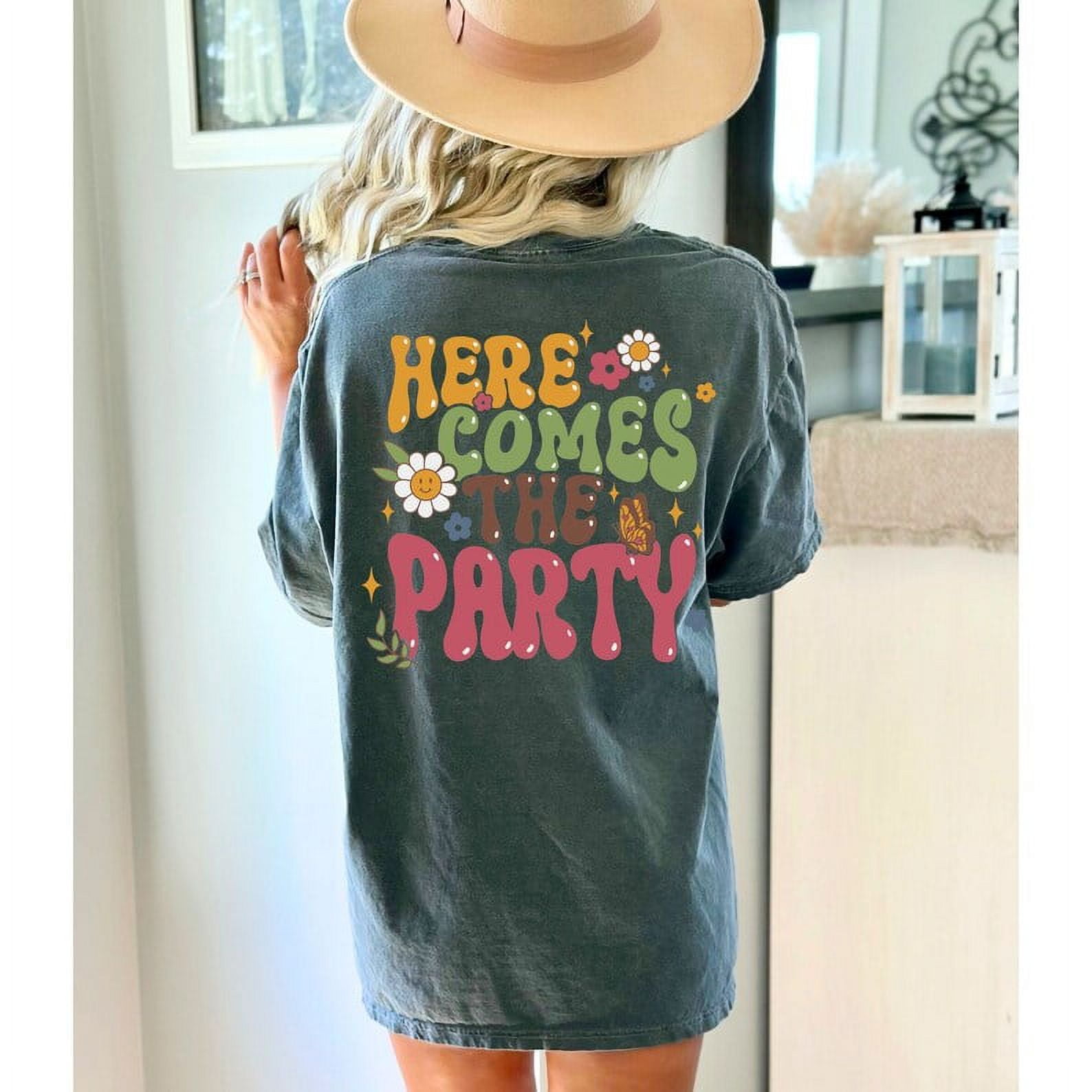 Bachelorette Party Shirts Here Comes the Bride Here Comes the Party ...