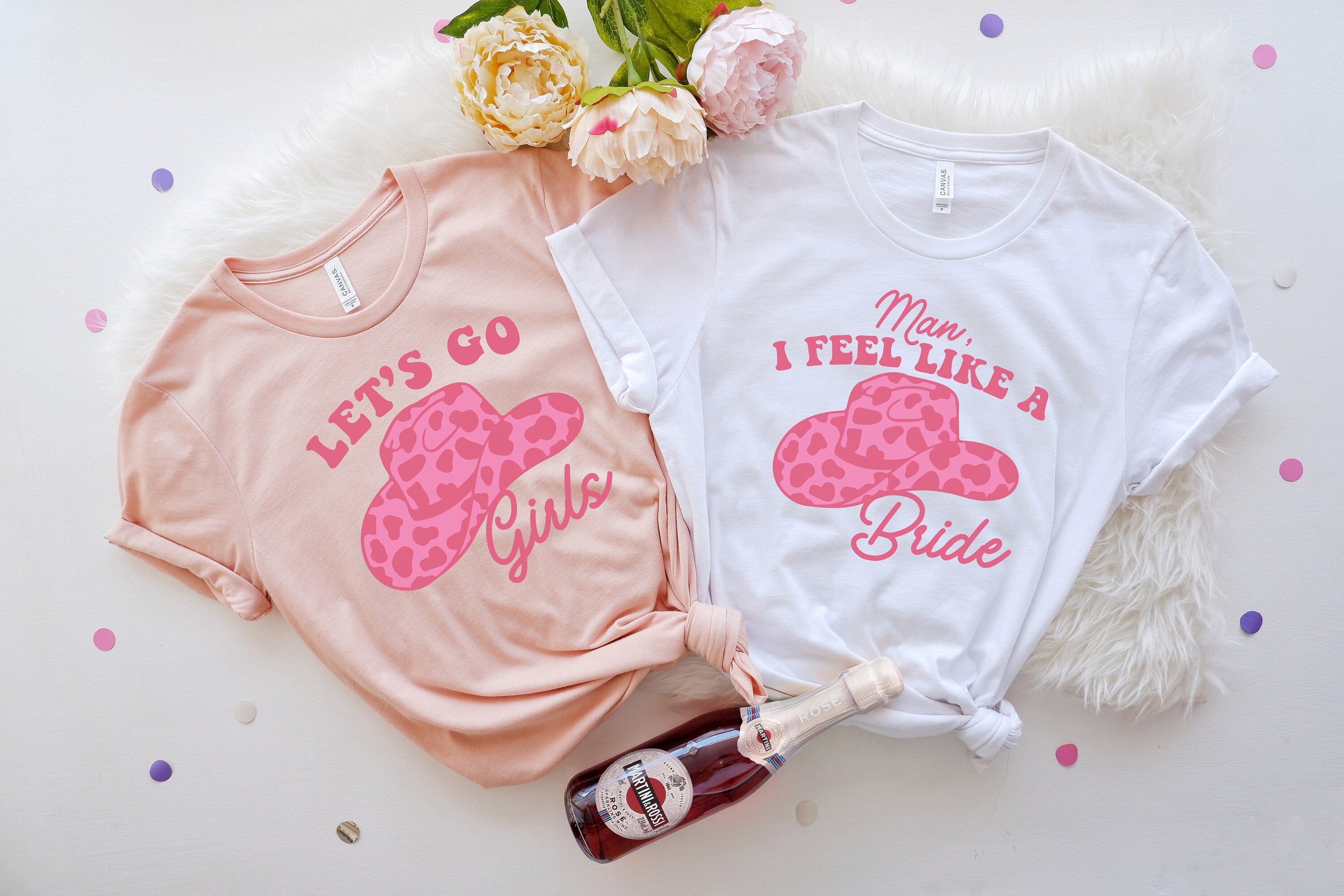 Bachelorette Party Shirts Man I feel Like A Bride Bridal Party Favors ...