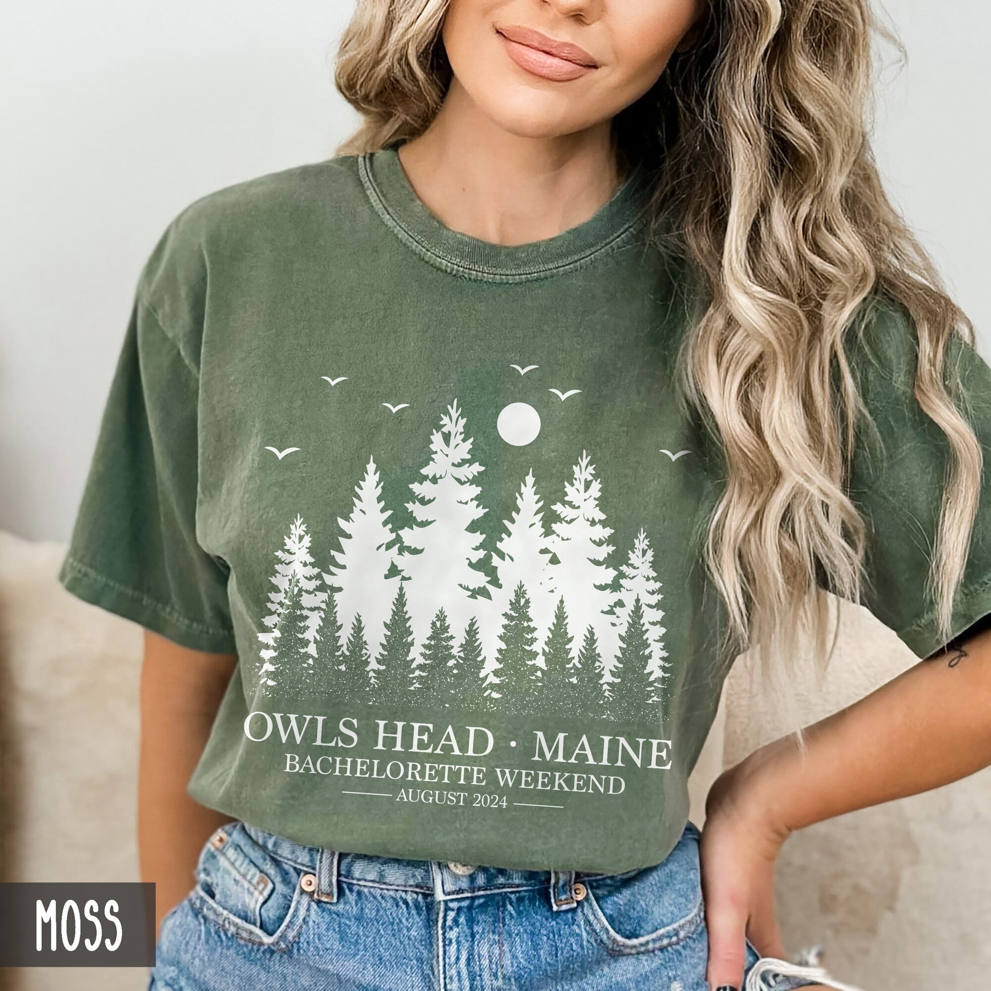 Bachelorette Party Shirts Outdoor Nature Camp Bach Party Bridesmaid ...