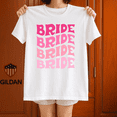 Bachelorette Party T Shirt Bride Crew Wedding Squad Retro Graphic ...
