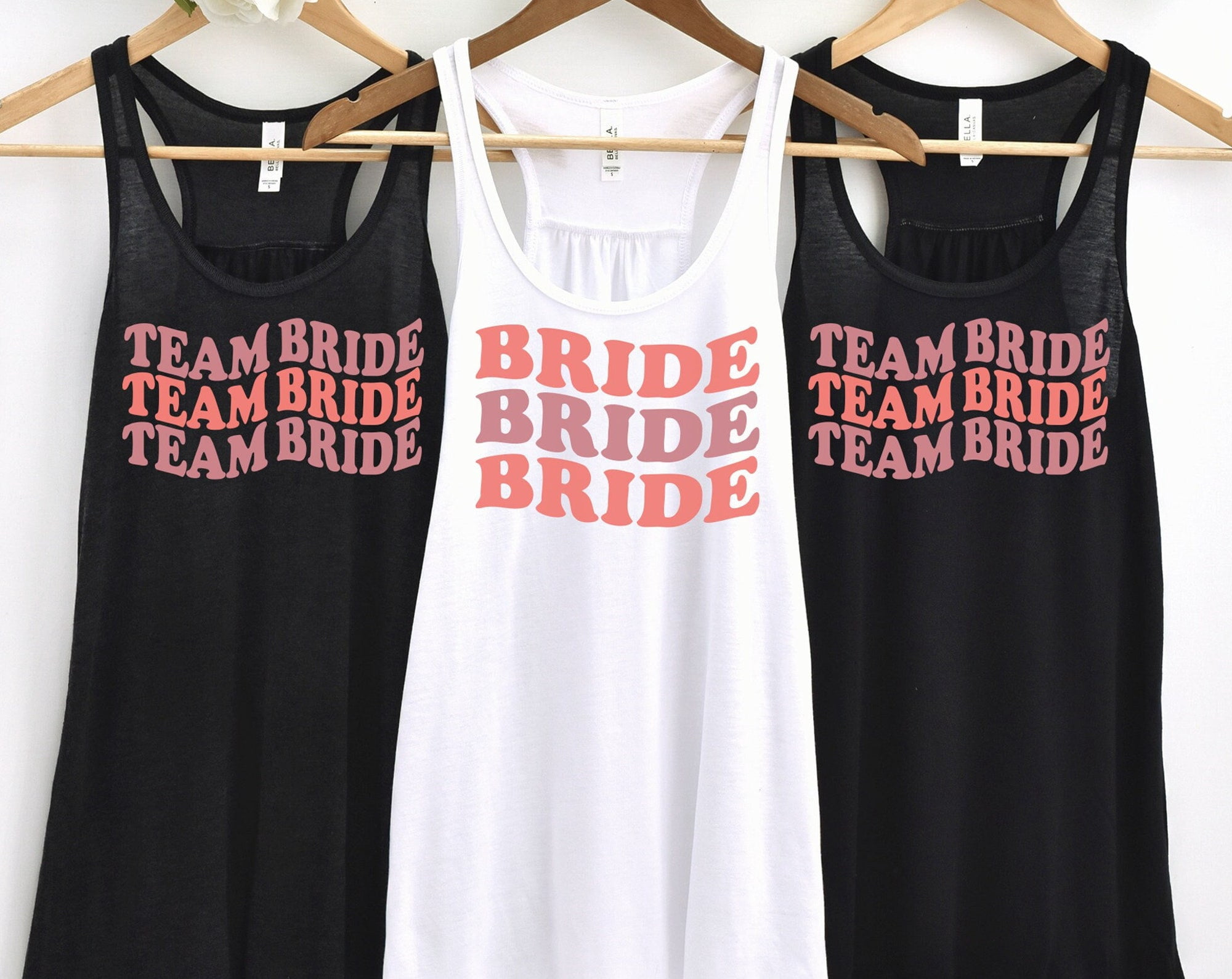 Bachelorette Party Tank Tops Bridal Party Shirts Team Bride Shirt ...
