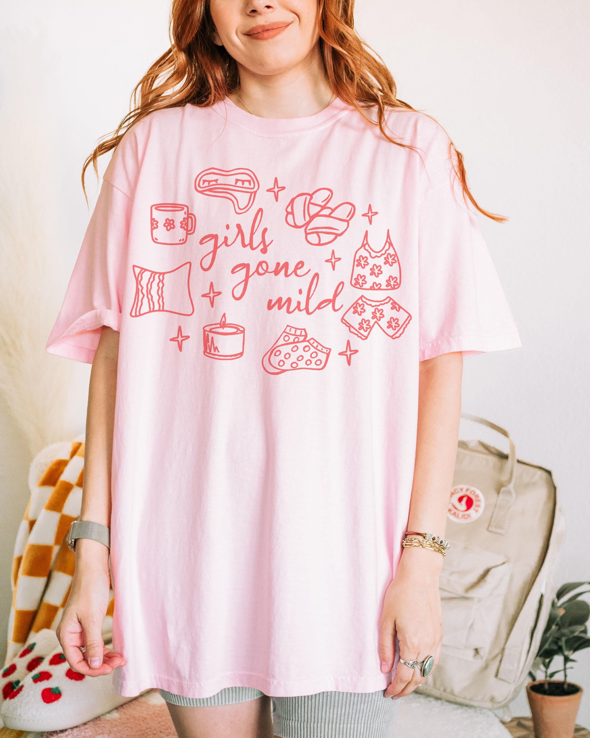 Bachelorette Shirt, Girls Gone Mild, Slumber Party Tee, Bach Party T ...