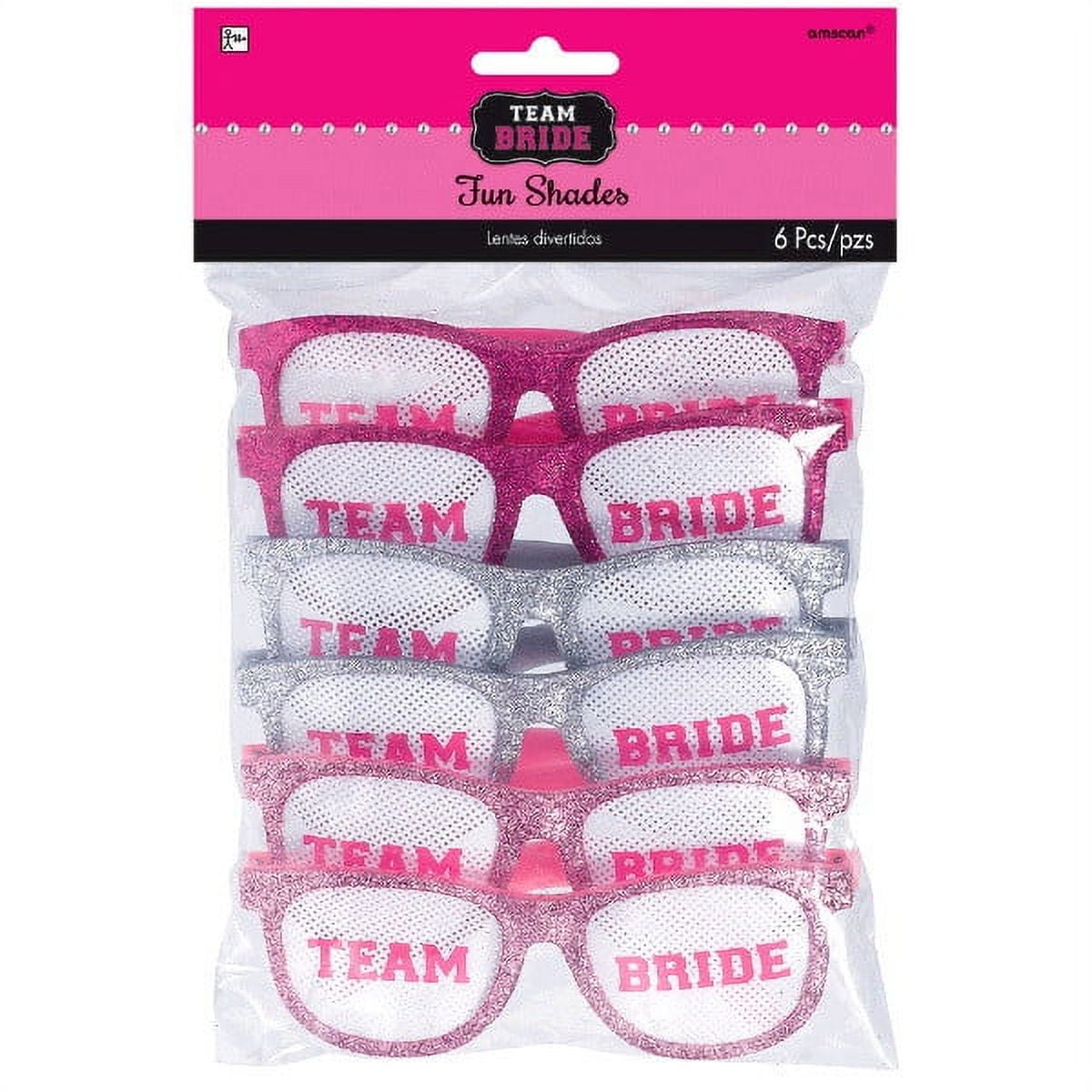 Bachelorette Team Bride Funshades Eyeglasses Multipack - Walmart.com