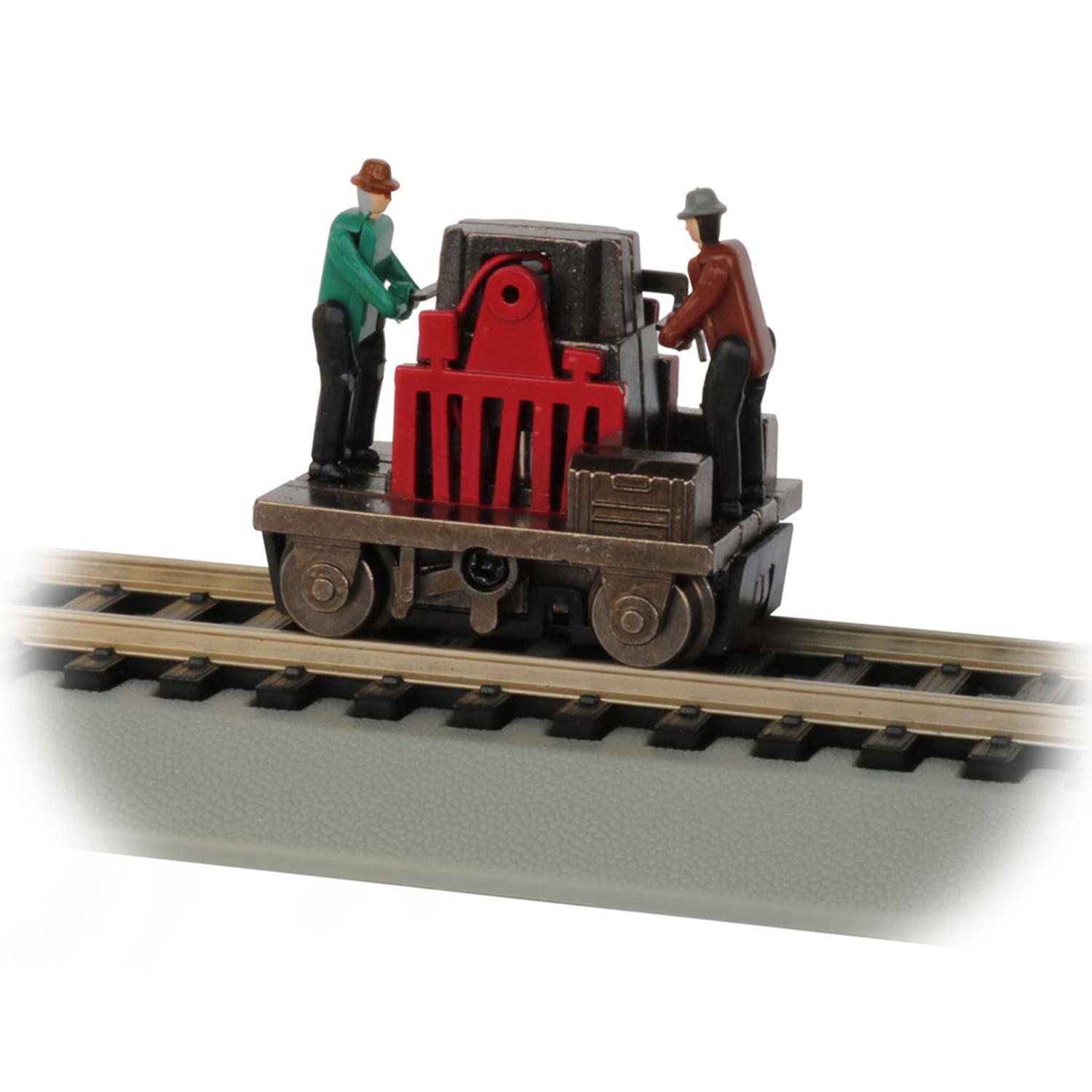 Bachmann Trains HO Scale Gandy Dancer Hand Car, Assorted Colors, 1.5 x ...