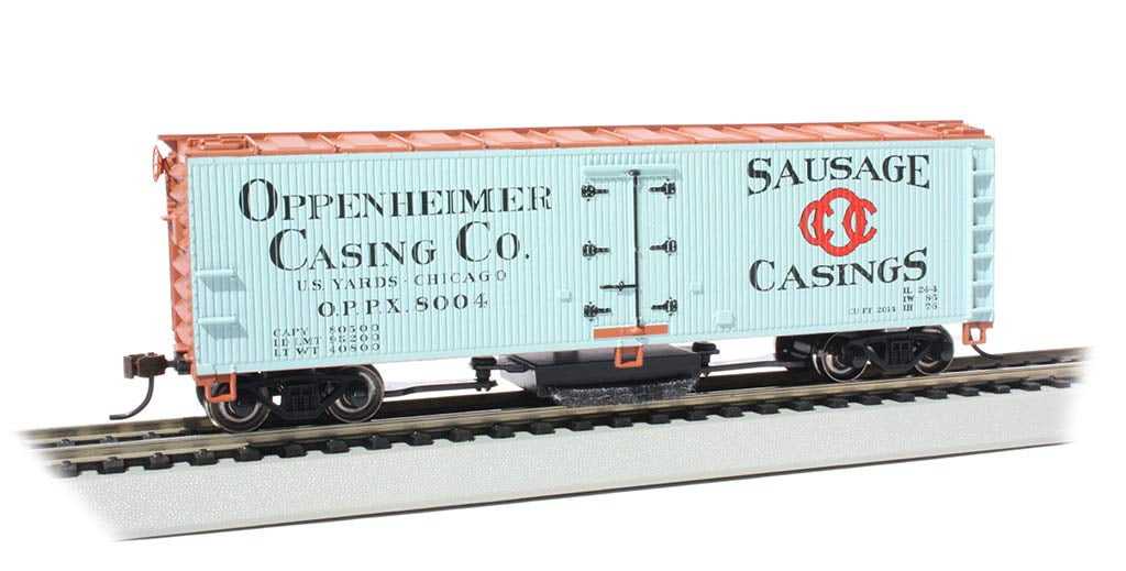 Bachmann Trains - Track Cleaning Reefer Car OPENHEIMER CASING CO. #8004 ...