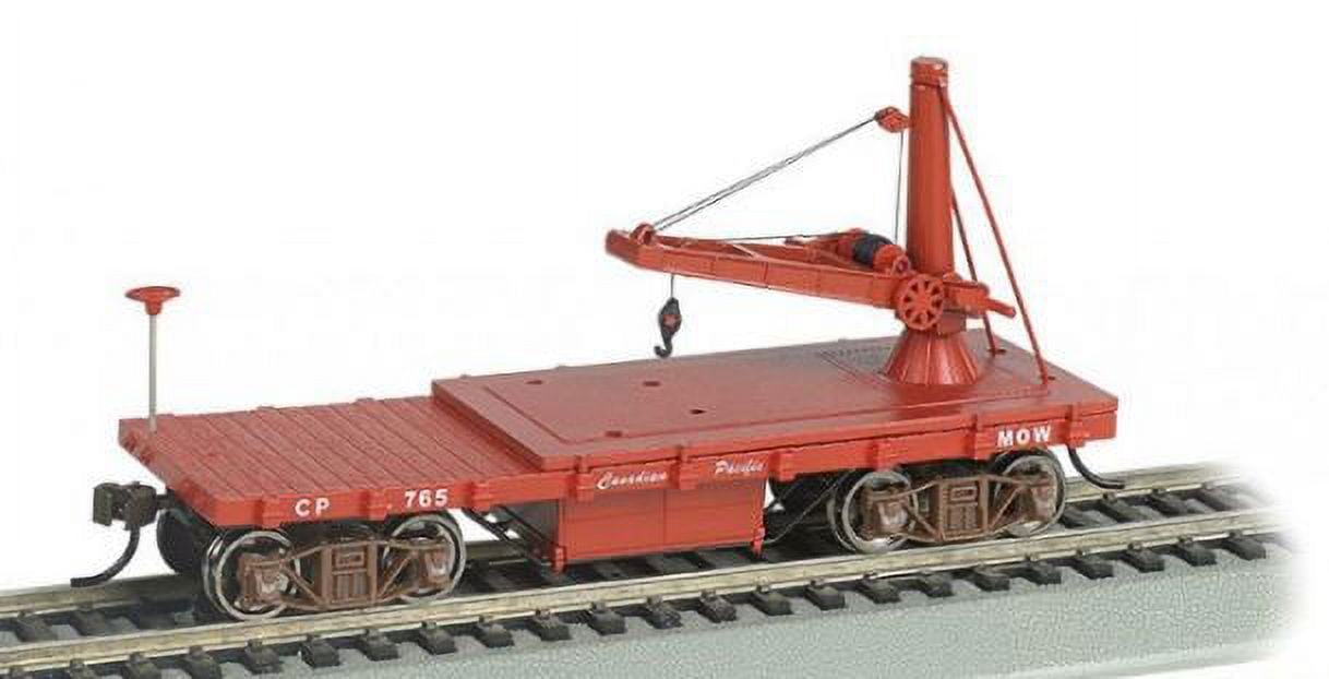 Bachmann 16417 HO Canadian Pacific Old Time Derrick Car - Walmart.com