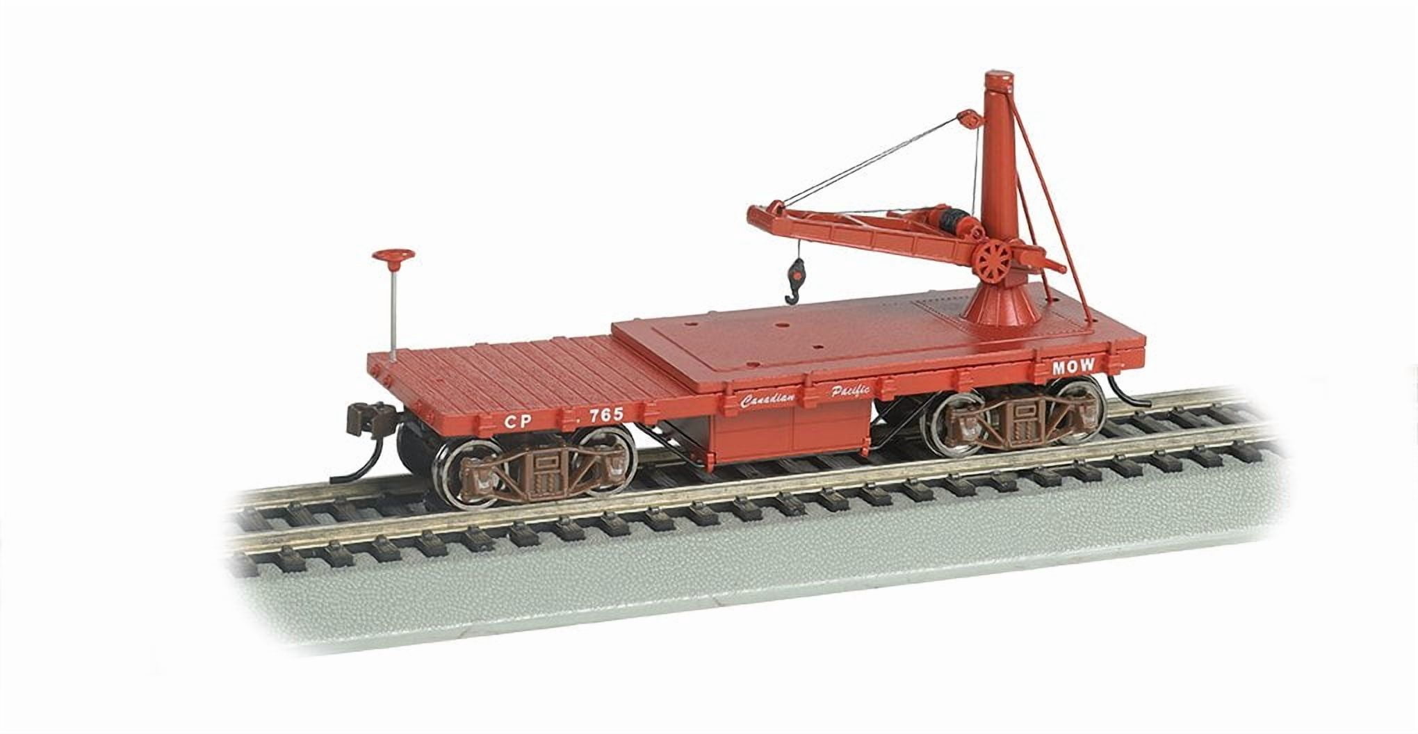 Bachmann 16417 HO Canadian Pacific Old Time Derrick Car - Walmart.com