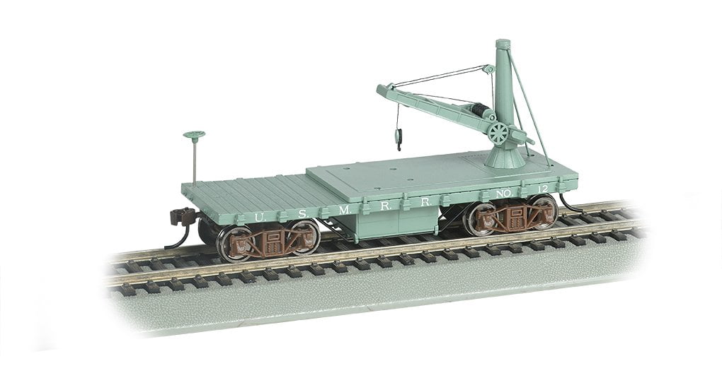 Bachmann BAC16419 Ho Old-Time Mow Derrick Car US Military - Walmart.com