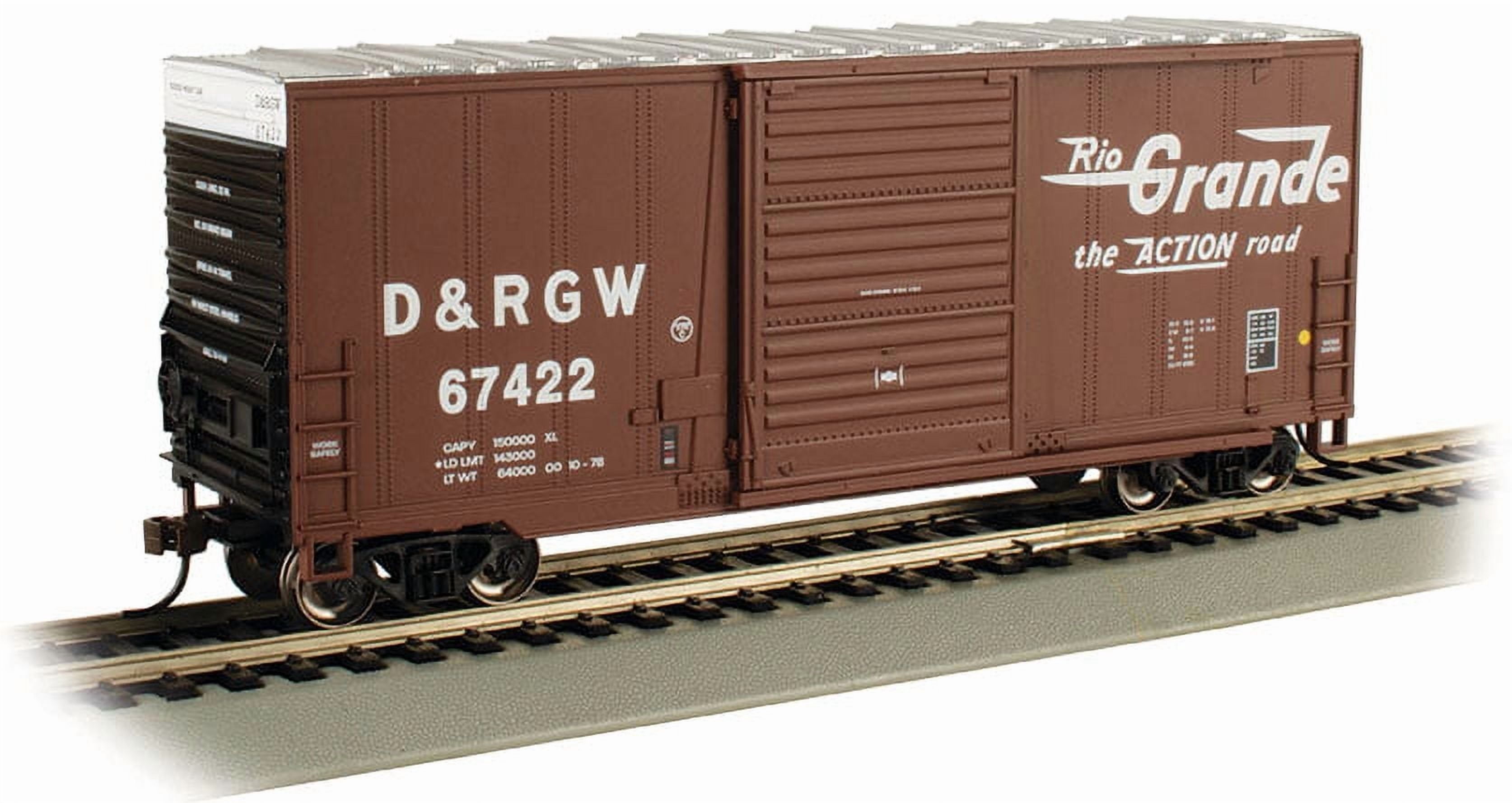 Bachmann 18204 HO Scale 40' Steel Hi-Cube, Sliding-Door Boxcar - Ready ...