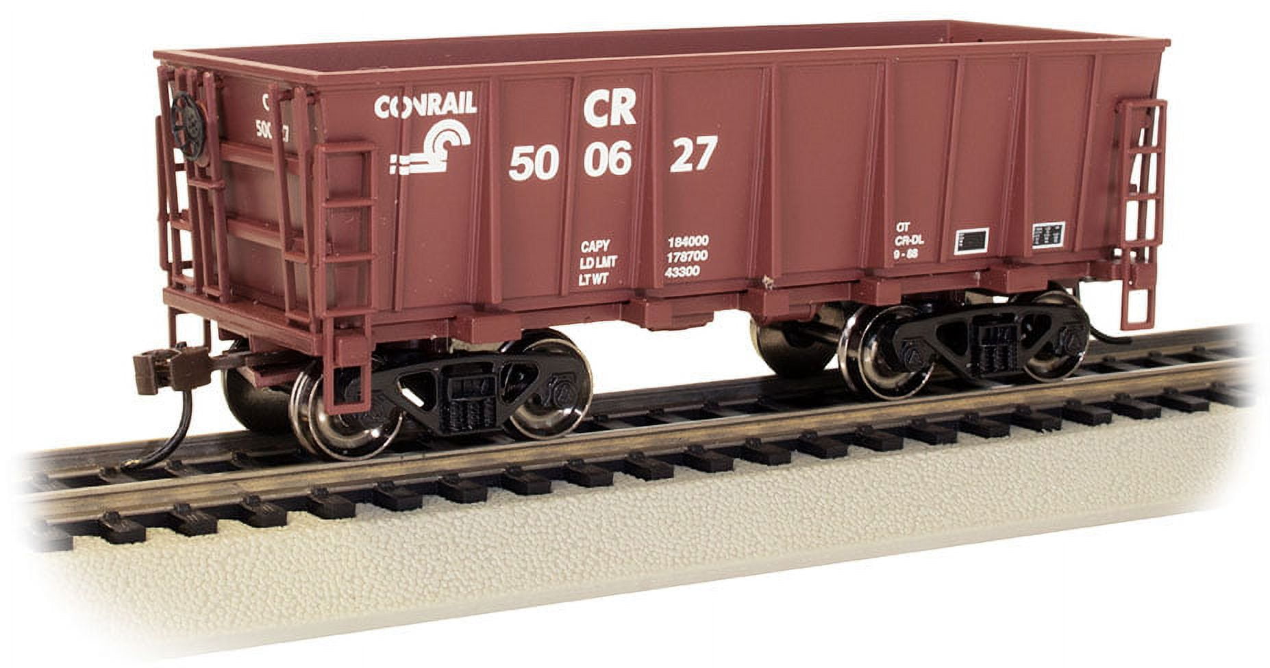 Bachmann 18608 HO Scale ORE Car Conrail #500627 - Walmart.com