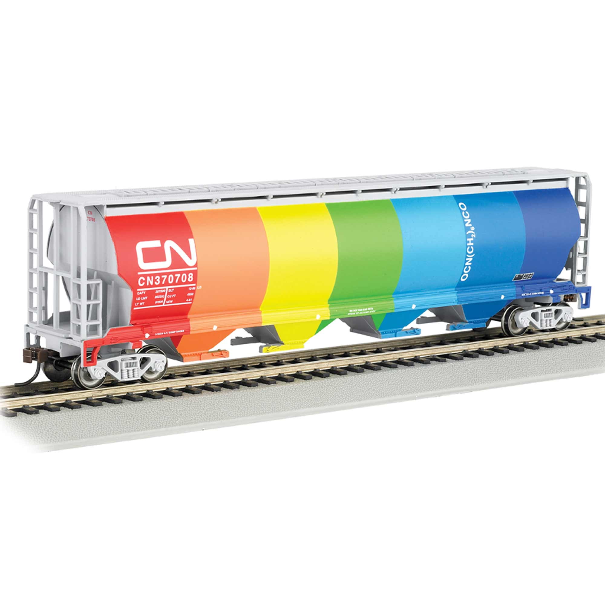 Bachmann Industries HO Cylindrical Hopper CN BAC19133 HO Rolling Stock ...