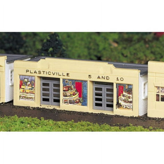 Bachmann-5 & 10 Store Kit - HO - Walmart.com