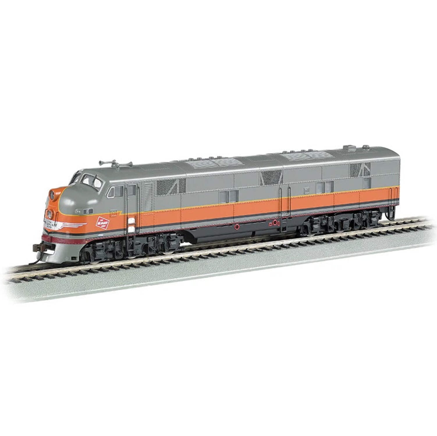 Bachmann 66705 HO Milwaukee Road EMD E7A Diesel Locomotive Standard DC ...