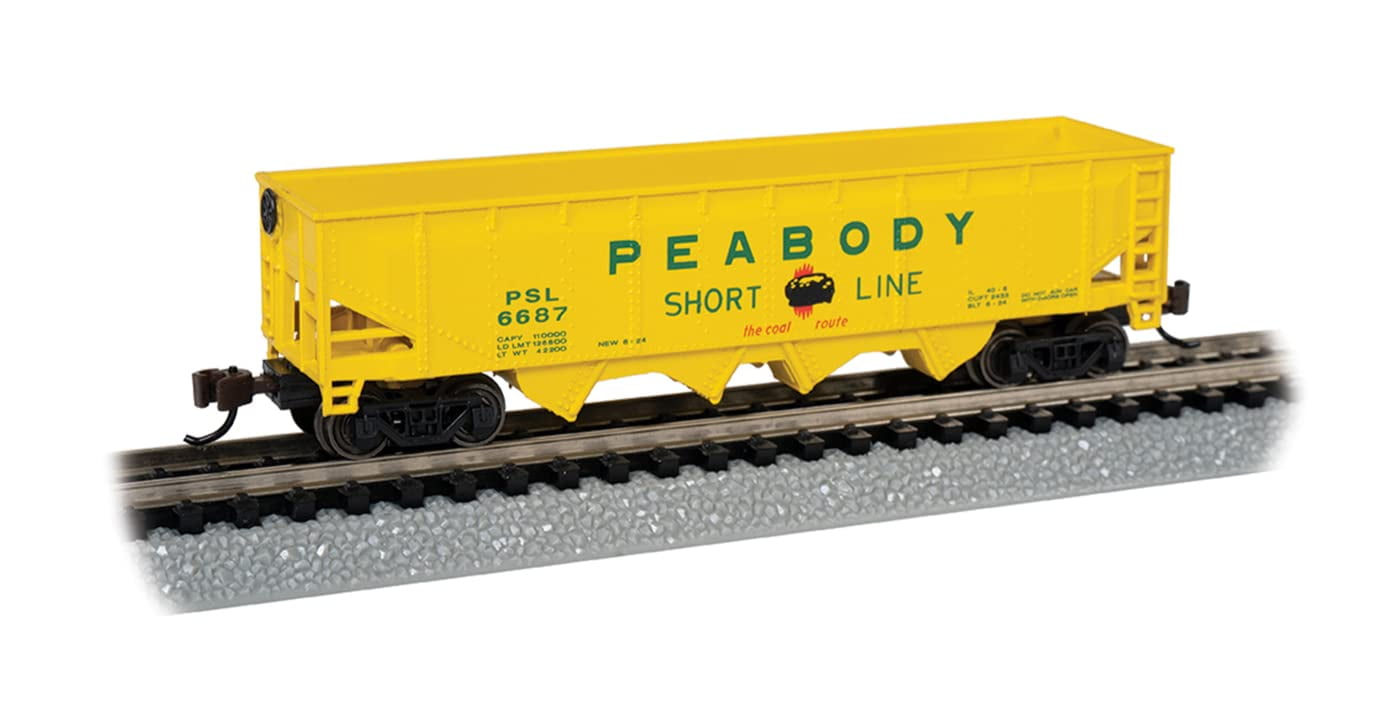 Bachmann Industries Peabody Coal Company #6687 BAC73354 N Rolling Stock ...